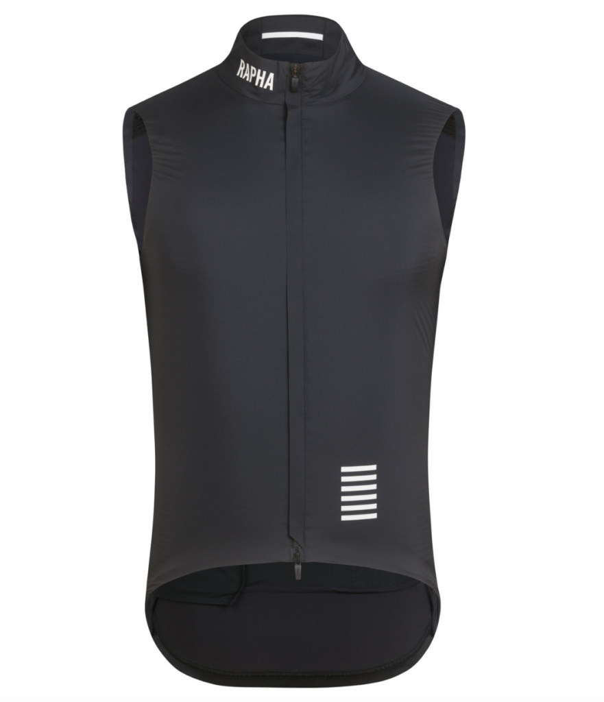 Gilet de vélo homme Pro Team Insulated Rapha en Polartec - Alternative Média